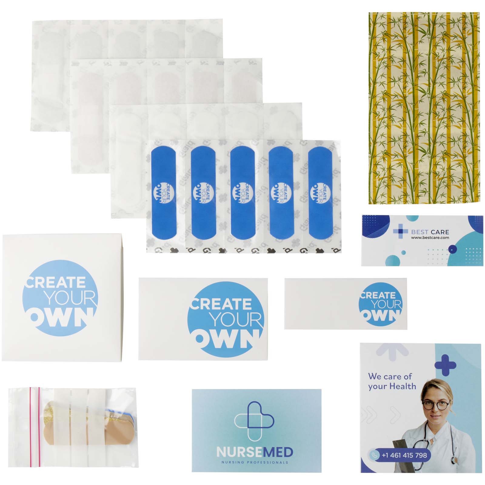 Plaster sample box | Promotional Plaster sample box