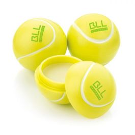 Promotional Tennis Ball Shaped Lip Balm | Printed Tennis Ball Shaped ...