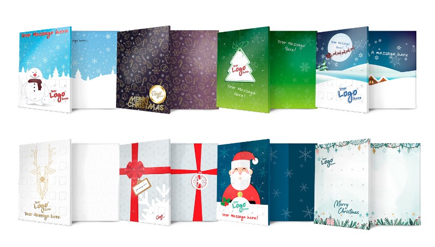 Traditional 'A4 style' Promotional Advent Calendar | Promotional ...