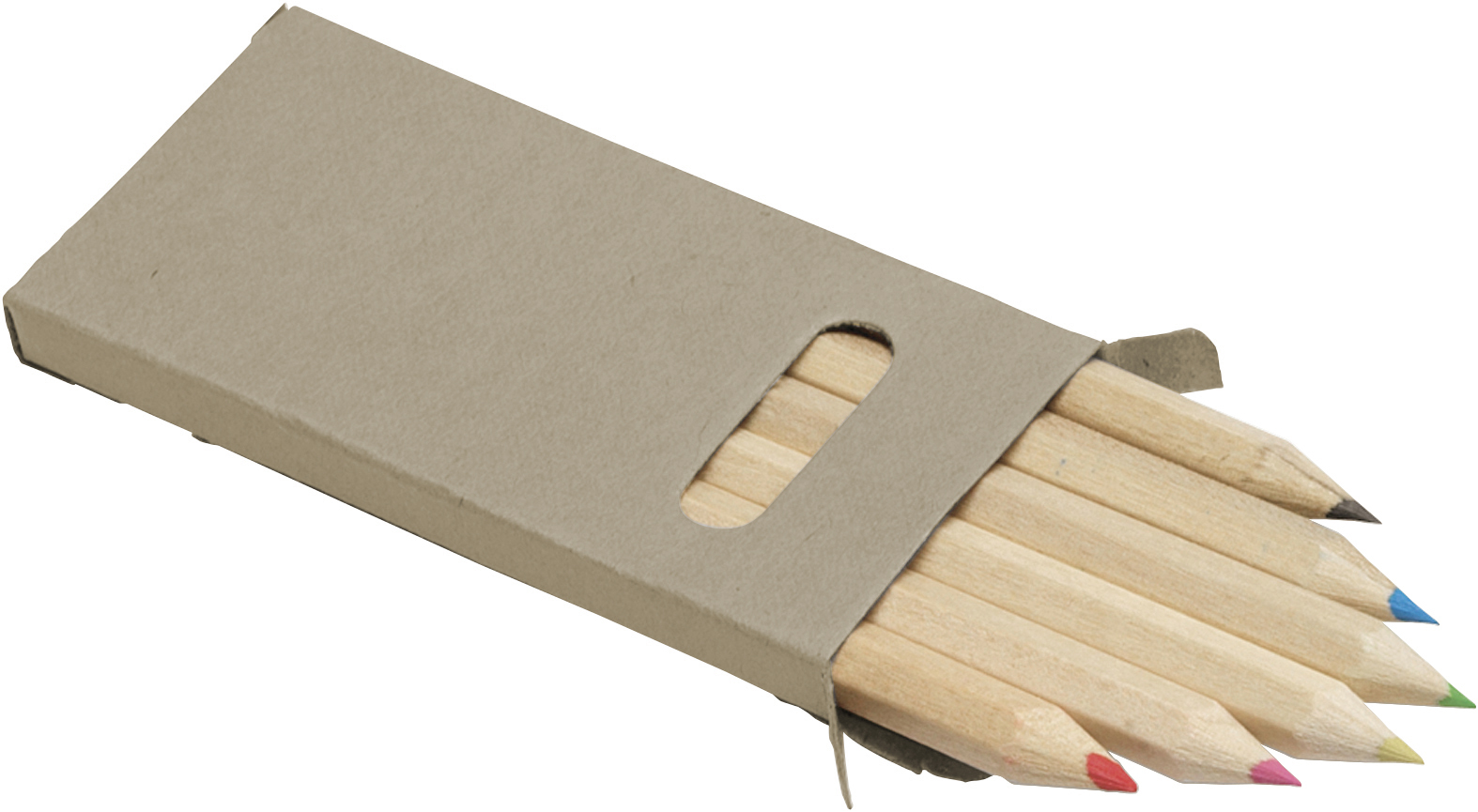 Six colour pencil set | Promotional Six colour pencil set