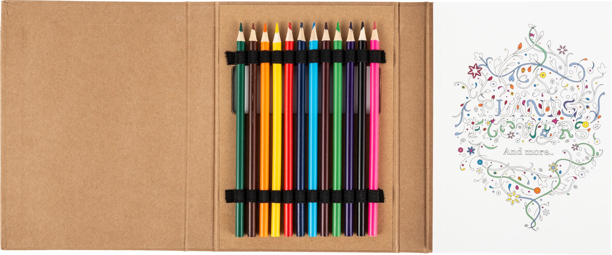 Colouring folder for adults | Promotional Colouring folder for adults