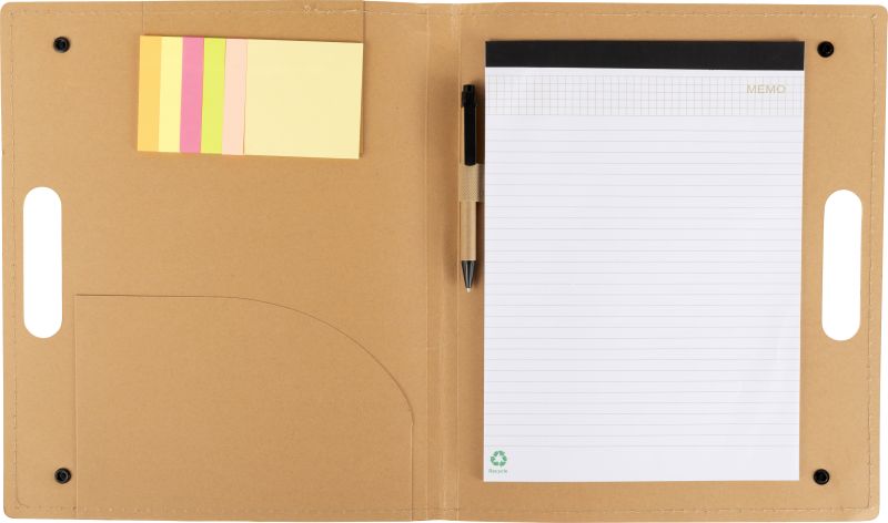 Cardboard Writing Folder | Promotional Cardboard Writing Folder ...