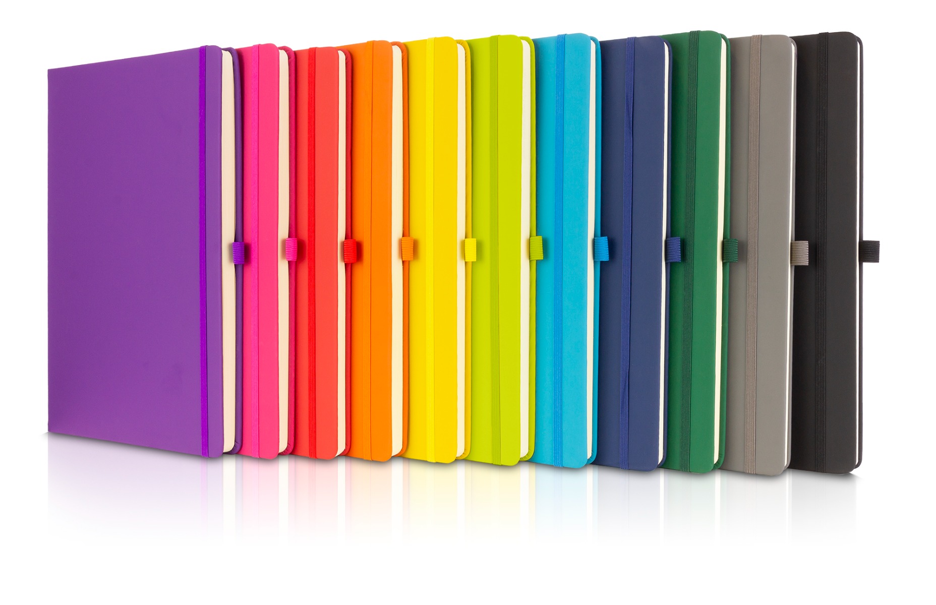 Promotional A4 Trend Notebook | New Modern Colours Notebooks | Branded ...